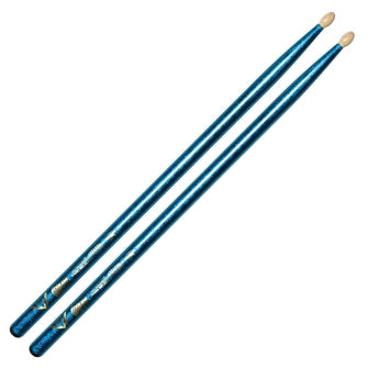Color Wrap 5A Blue Sparkle Drum Sticks – School of Rock GearSelect