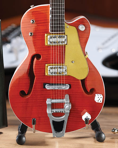 Brian Setzer Nashville Orange Dice Hollow Body Model – School of Rock ...